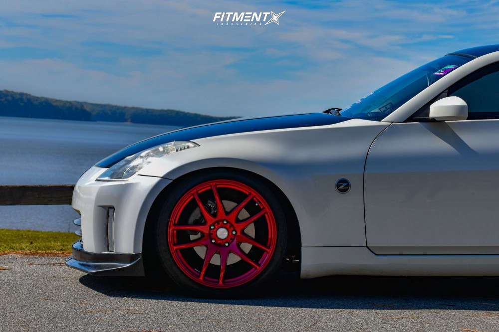 2006 Nissan 350Z Base with 19x8.5 ESR Sr08 and Toyo Tires 225x40 on ...