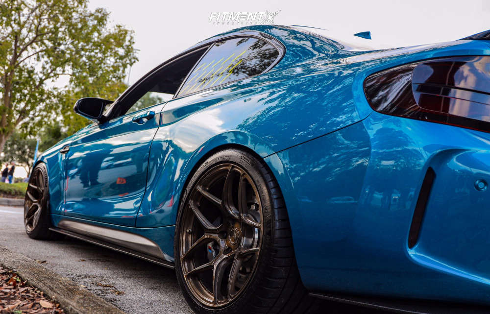 2019 BMW M2 Competition with 19x9.5 BC Forged RZ053 and Michelin 255x30 ...