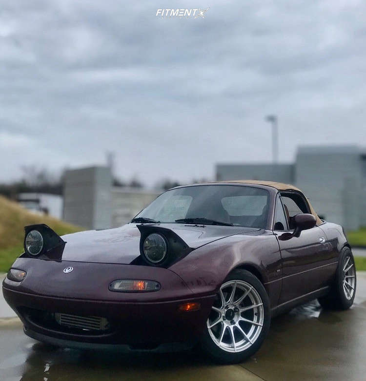 1995 Mazda MX-5 Miata Base with 15x9 Advanti Racing Storm S1 and ...