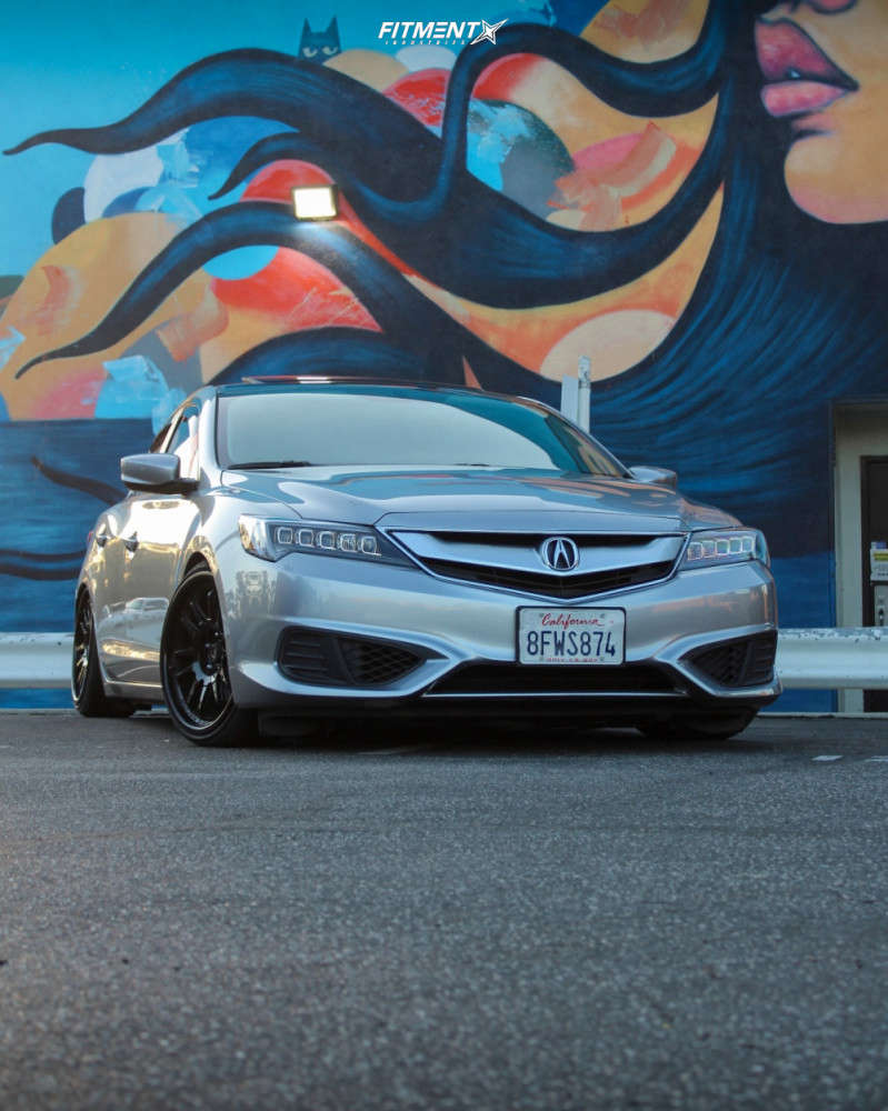 2018 Acura ILX Base with 18x9 Cosmis Racing XT-206R and Vercelli 215x35 on Coilovers | 893076 ...