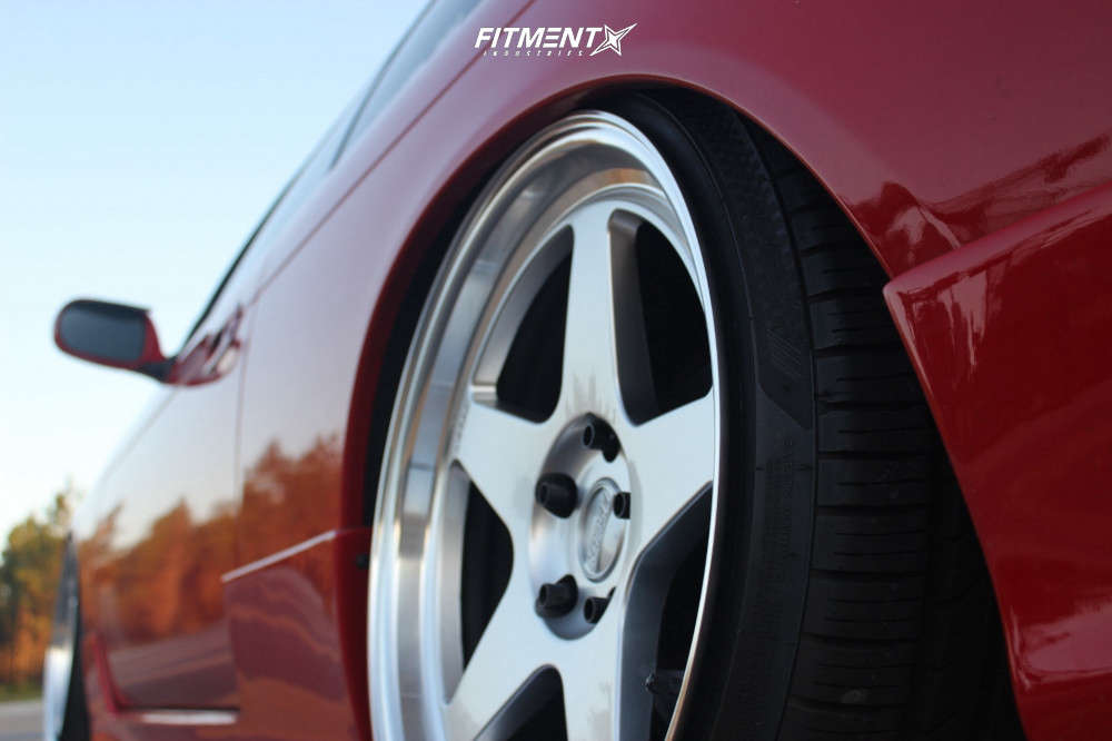 1995 Nissan 240SX SE with 18x9 Kansei Knp and Achilles 215x35 on Air ...