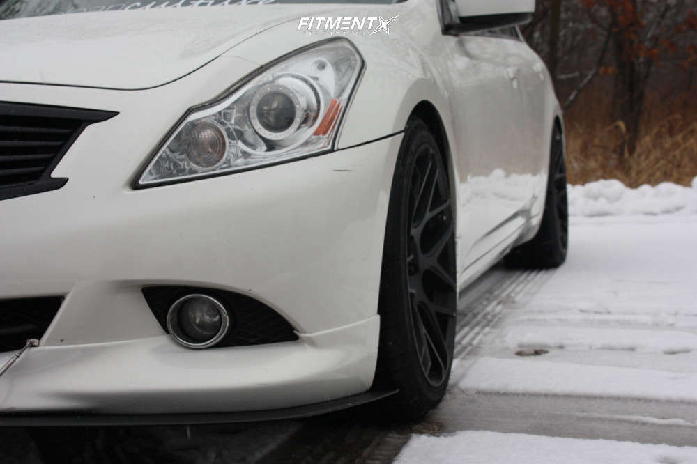 2012 INFINITI G37 X with 19x9.5 Aodhan Ls002 and Continental 245x40 on ...