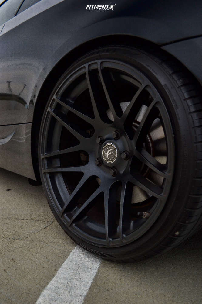 2012 BMW 335is Base with 19x9.5 Forgestar F14 and Hankook 235x35 on ...