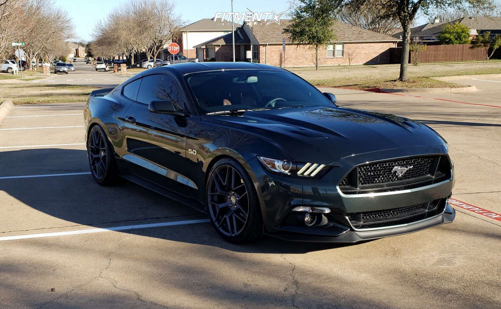 2016 Ford Mustang GT Premium with 20x9.5 RTR Tech 7 and Nitto 255x35 on ...