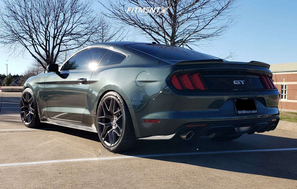 2016 Ford Mustang GT Premium with 20x9.5 RTR Tech 7 and Nitto 255x35 on ...