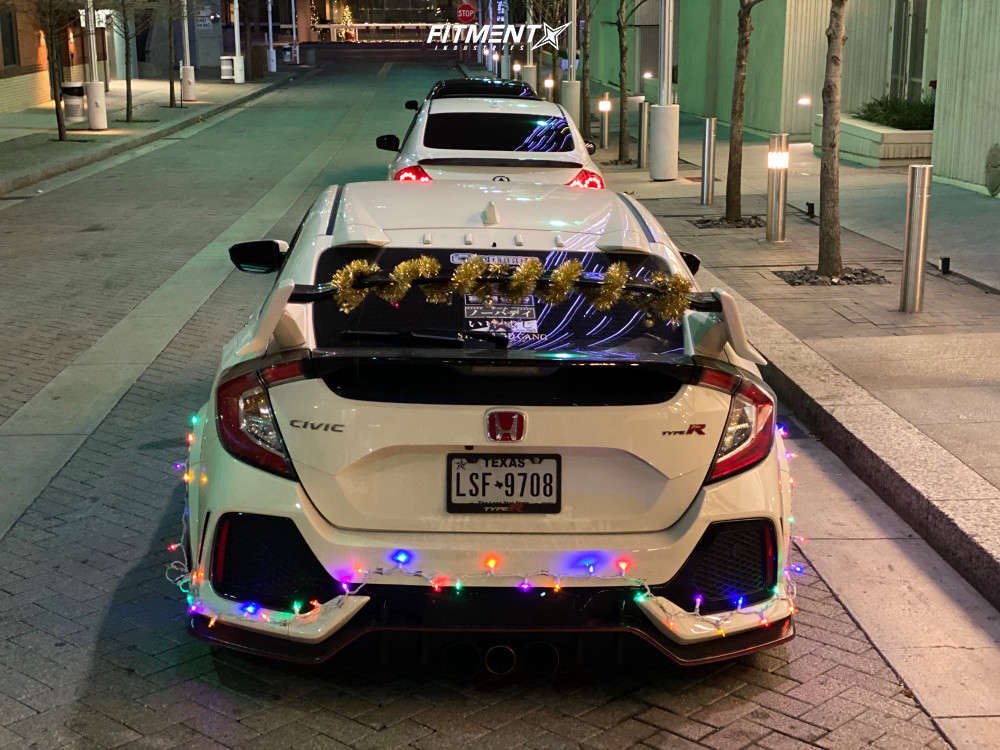 2018 Honda Civic Type R with 18x9.5 Cosmis Racing R1 and Vercelli ...