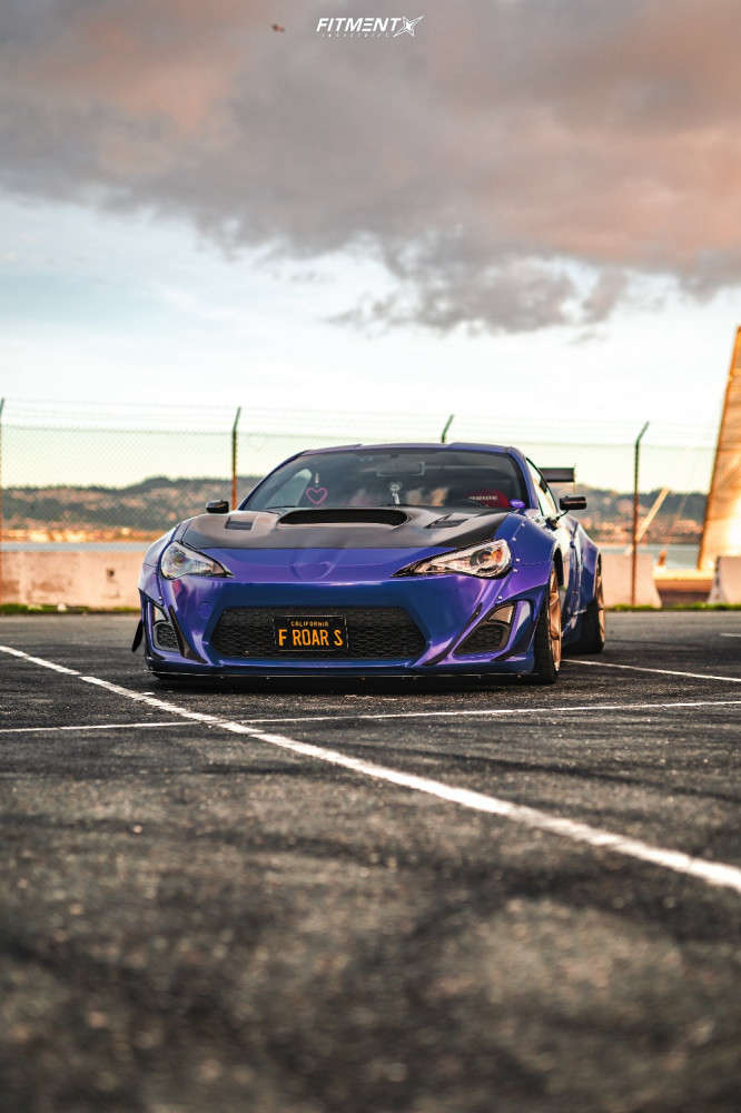2013 Scion FR-S Base with 17x9 MB Wheels Battles and Toyo Tires 245x35 ...