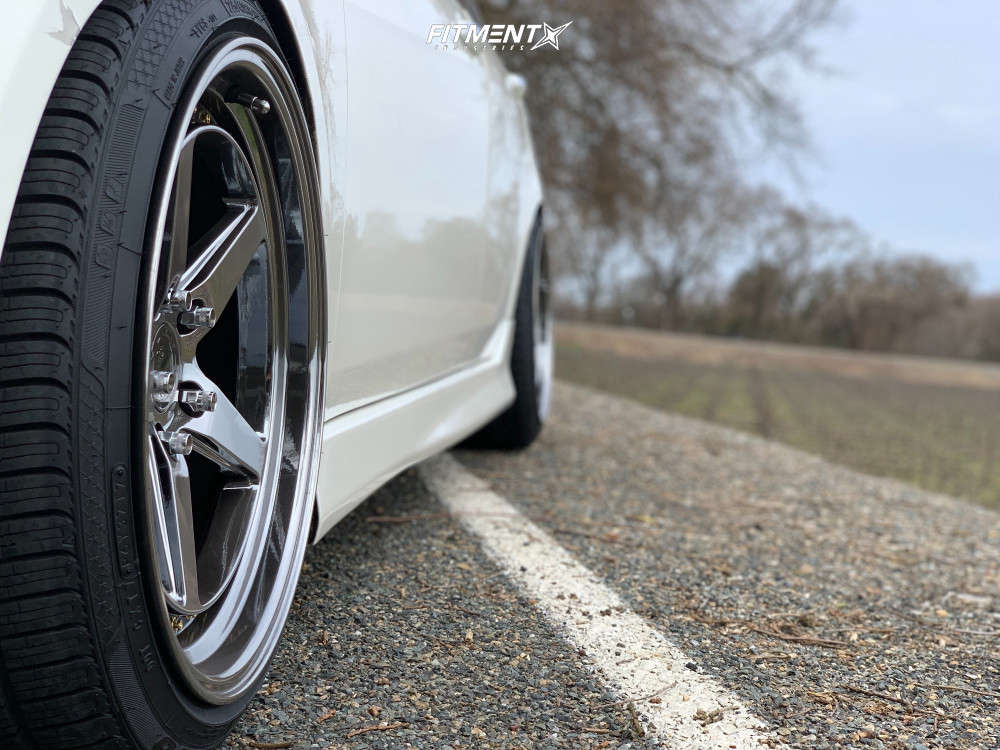 2005 Acura TSX Base with 18x9.5 Aodhan Ds05 and Toyo Tires 225x40 on Coilovers | 900479 ...