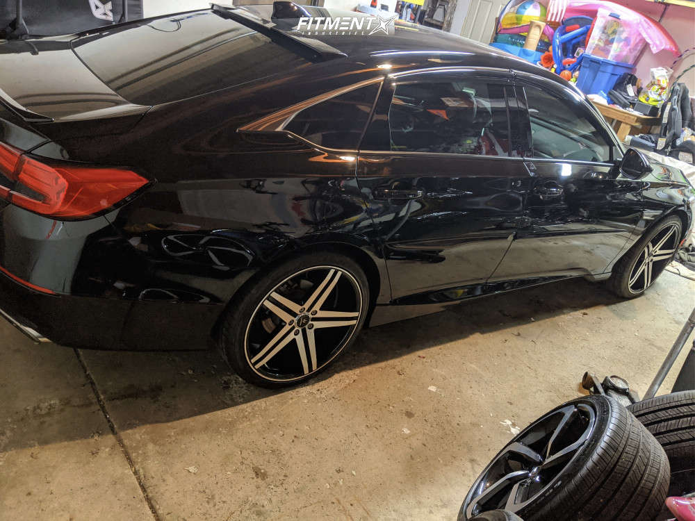 2019 Honda Accord Sport with 20x9 Verde Parallax and Nitto 245x35 on ...