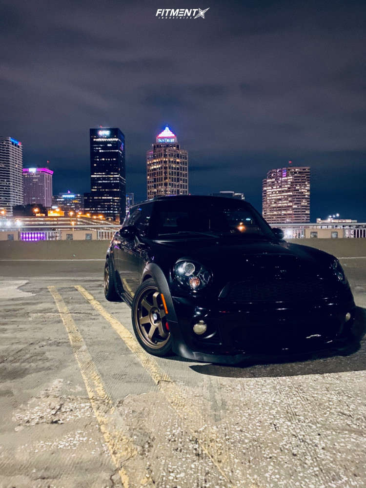 2013 Mini Cooper John Cooper Works with 17x8 AVID1 AV6 and Hankook ...