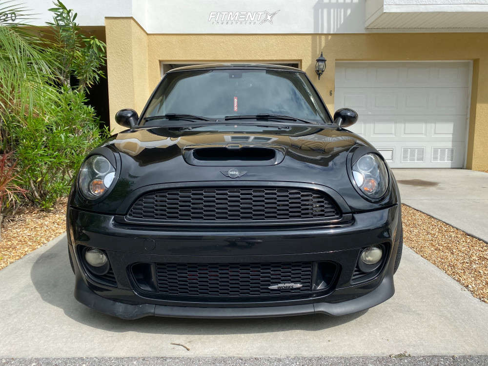 2013 Mini Cooper John Cooper Works with 17x8 AVID1 AV6 and Hankook ...
