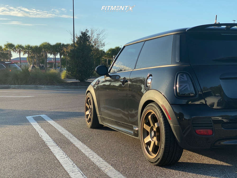 2013 Mini Cooper John Cooper Works with 17x8 AVID1 AV6 and Hankook ...