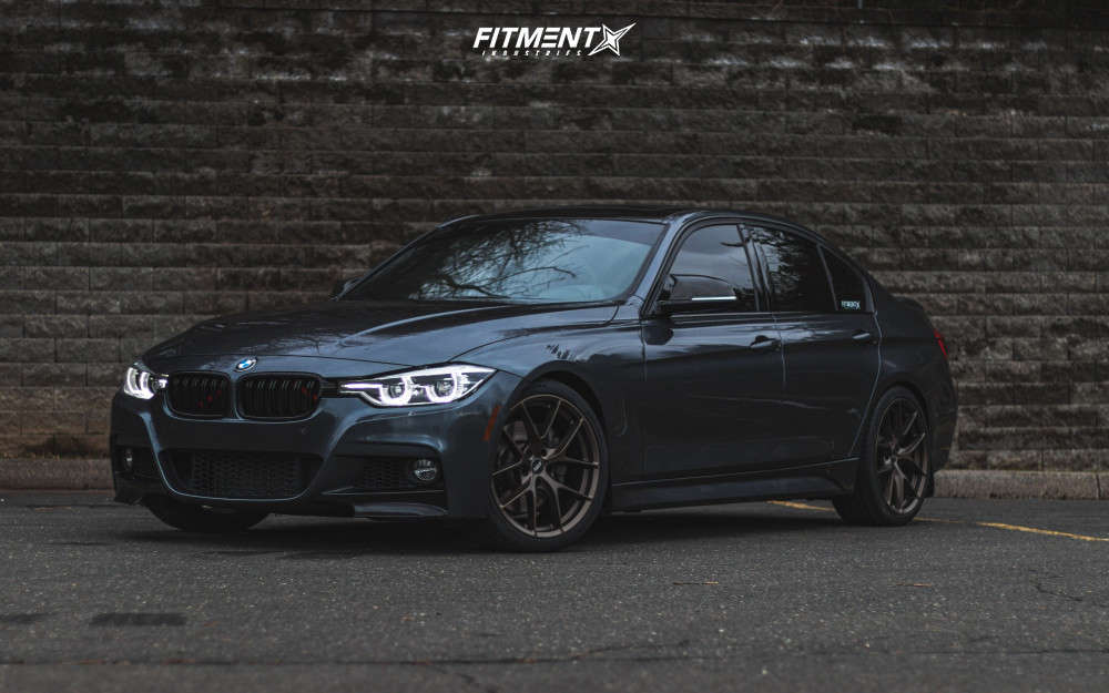 2016 BMW 340i XDrive Base with 19x8.5 ESR Rf2 and Continental 245x35 on ...
