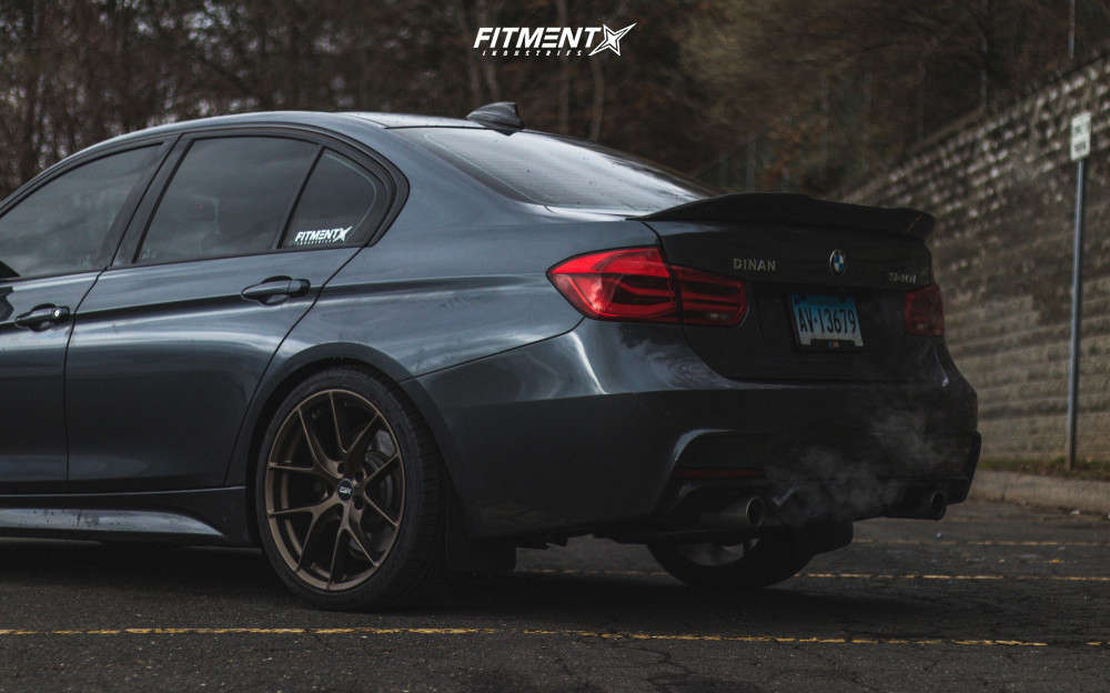 2016 BMW 340i XDrive Base with 19x8.5 ESR Rf2 and Continental 245x35 on ...