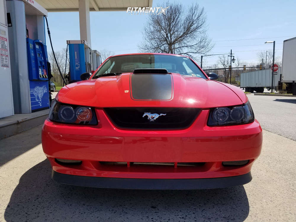 2003 Ford Mustang Mach 1 with 17x9 American Racing Torq Thrust Ii and ...