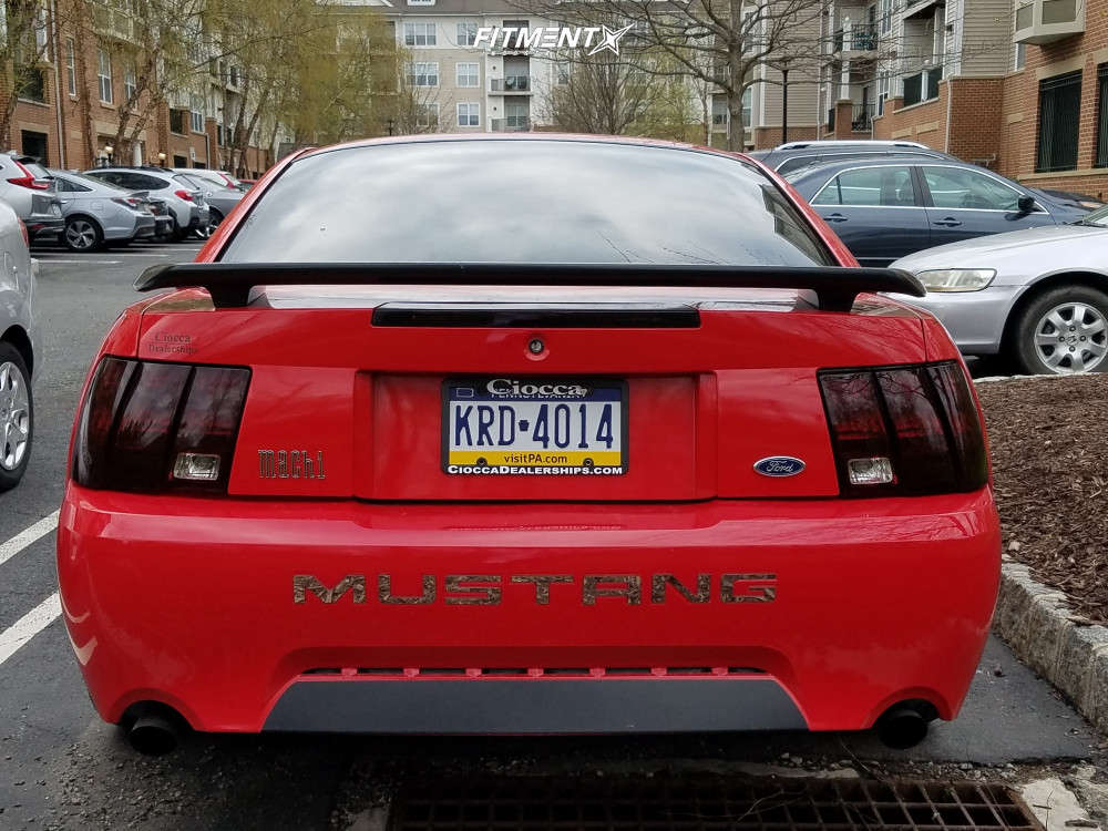 2003 Ford Mustang Mach 1 with 17x9 American Racing Torq Thrust Ii and ...