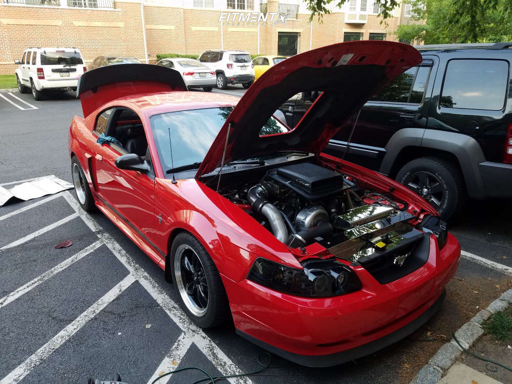 2003 Ford Mustang Mach 1 with 17x9 American Racing Torq Thrust Ii and ...