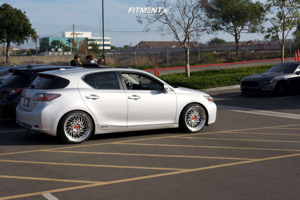 2012 Lexus CT200h Base with 19x9.5 Infinitewerks Mt and Delinte 225x35 ...