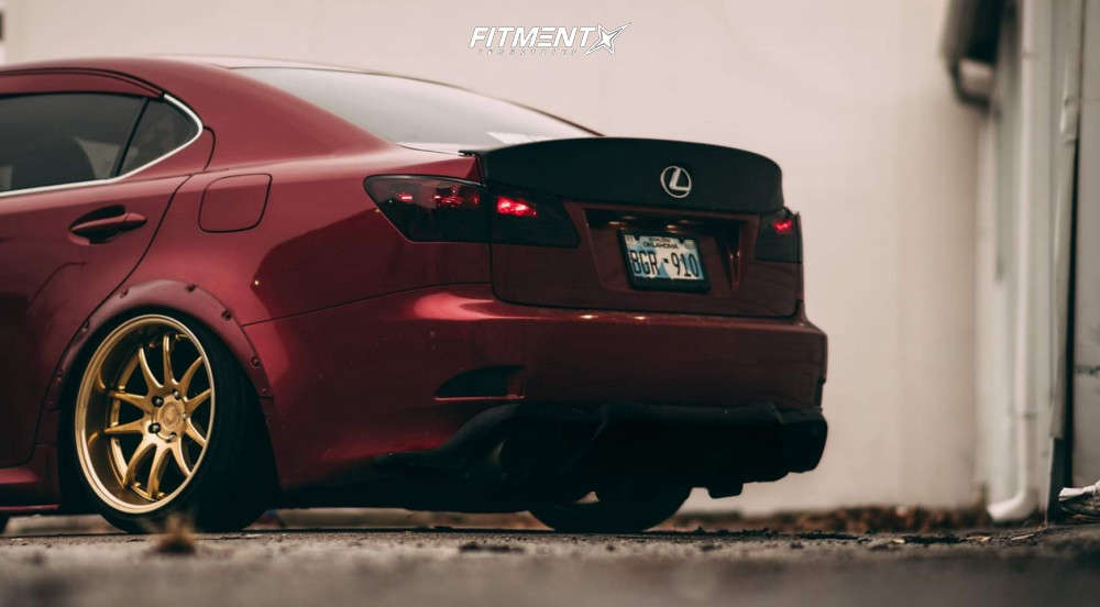 2006 Lexus IS350 Base with 18x9.5 Aodhan DS02 and BFGoodrich 395x20 on ...