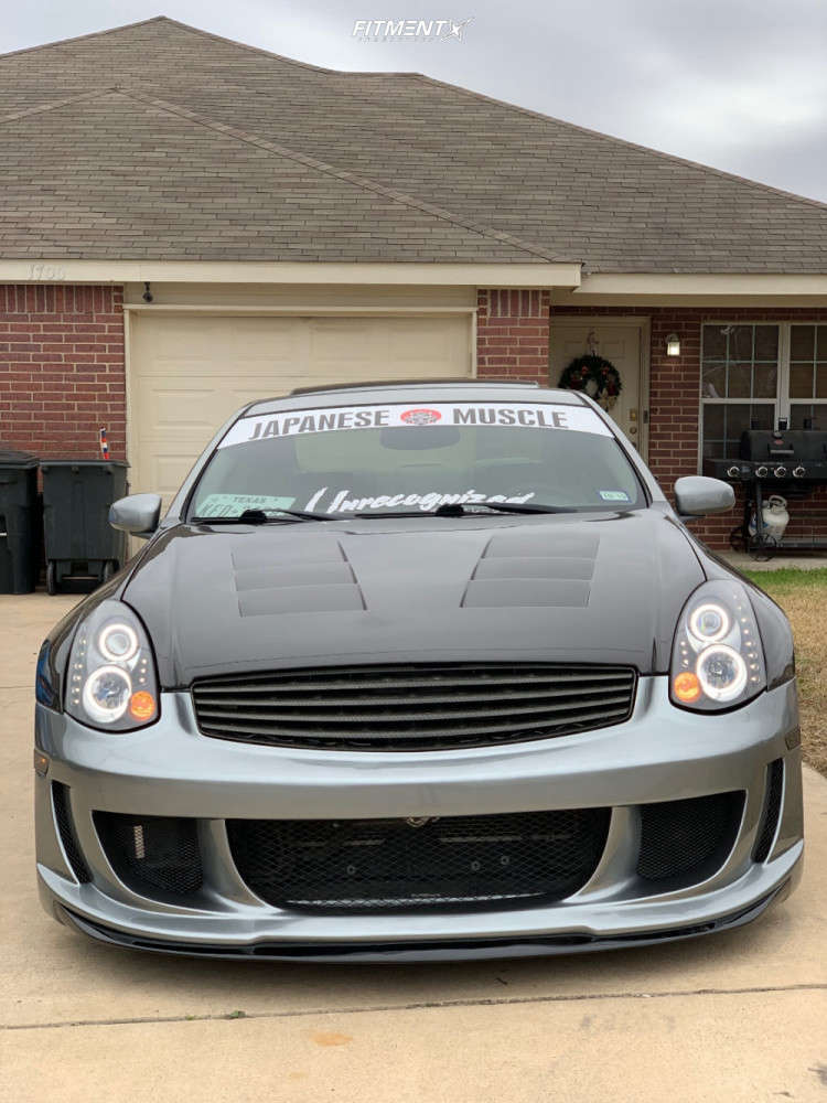 2004 INFINITI G35 Rwd 2dr Coupe w/Leather (3.5L 6cyl 6M) with 19x8.5 ...