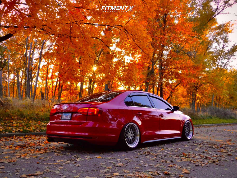 2015 Volkswagen Jetta GLI SE with 18x9 JNC JNC014 and Cosmo 215x40 on ...