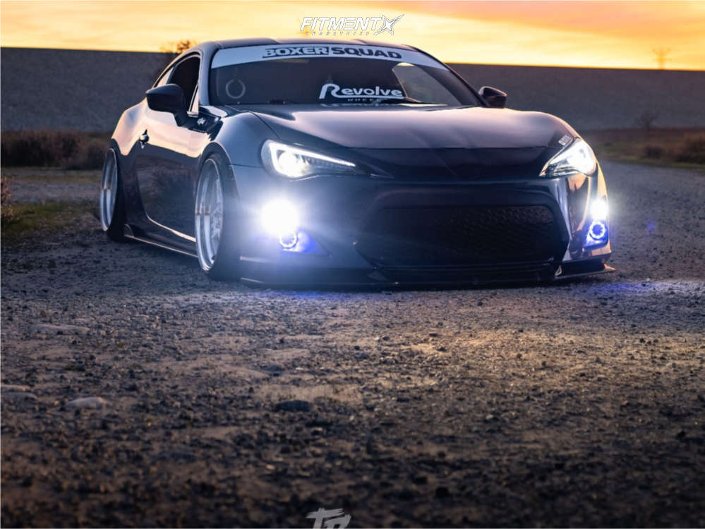 2016 Scion FR-S Base with 18x9.5 Revolve Sub No. 20 and Accelera 215x35 ...