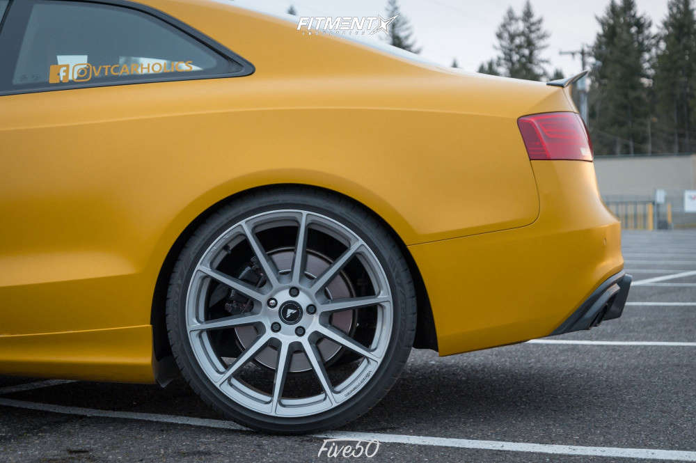 2015 Audi S5 Prestige with 20x10 Vorsteiner V-ff102 and Lexani 275x30 on Lowering Springs ...