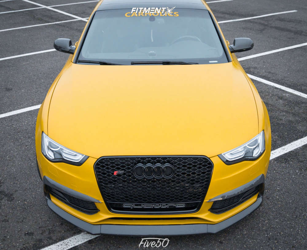 2015 Audi S5 Prestige with 20x10 Vorsteiner V-ff102 and Lexani 275x30 on Lowering Springs ...