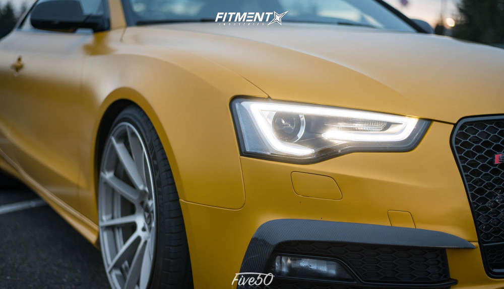 2015 Audi S5 Prestige with 20x10 Vorsteiner V-ff102 and Lexani 275x30 on Lowering Springs ...