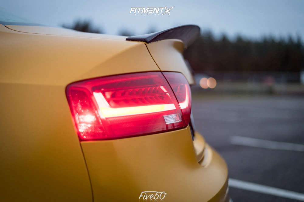 2015 Audi S5 Prestige with 20x10 Vorsteiner V-ff102 and Lexani 275x30 on Lowering Springs ...