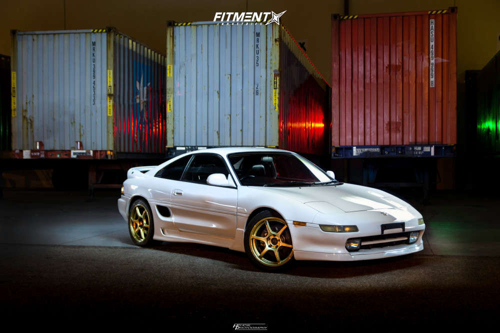 1992 Toyota MR2 Turbo with 17x8 Advan Racing RGIII and Falken 235x40 on ...