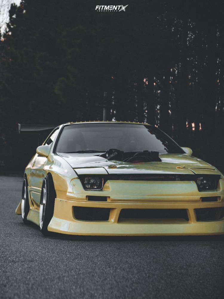 1986 Mazda RX-7 GXL with 18x9.5 Weds Cerberus Ii and Federal 215x40 on ...