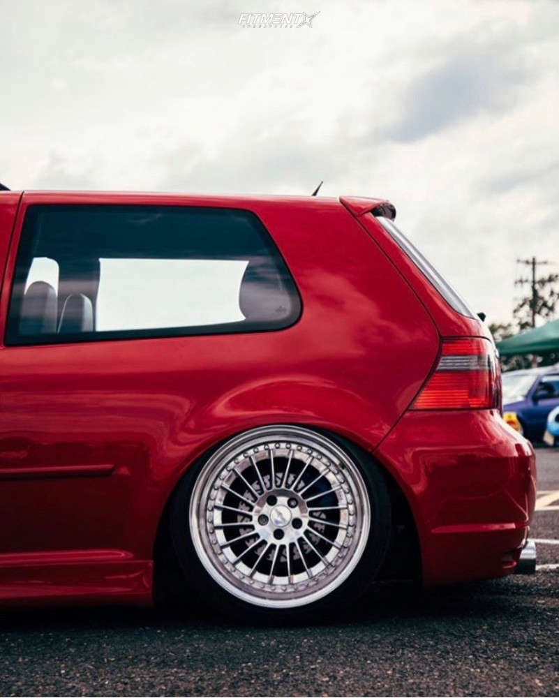 2004 Volkswagen R32 Base with 18x9 Rotiform Ind-t and Falken 205x40 on ...