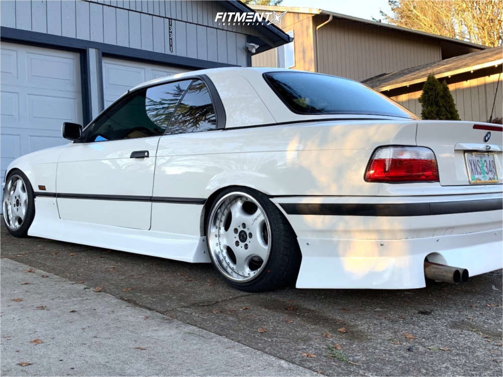 1995 BMW 325is Base with 17x8.5 Weds and Lexani 205x45 on Coilovers ...