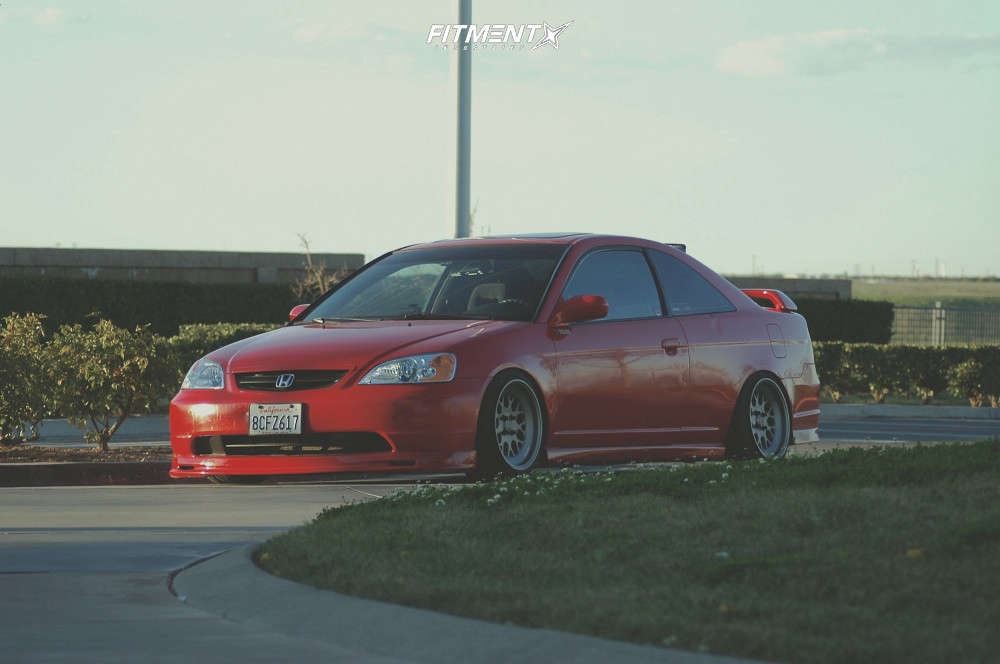 2001 Honda Civic EX with 16x9 Fifteen52 Formula Tr and Nitto 205x40 on ...