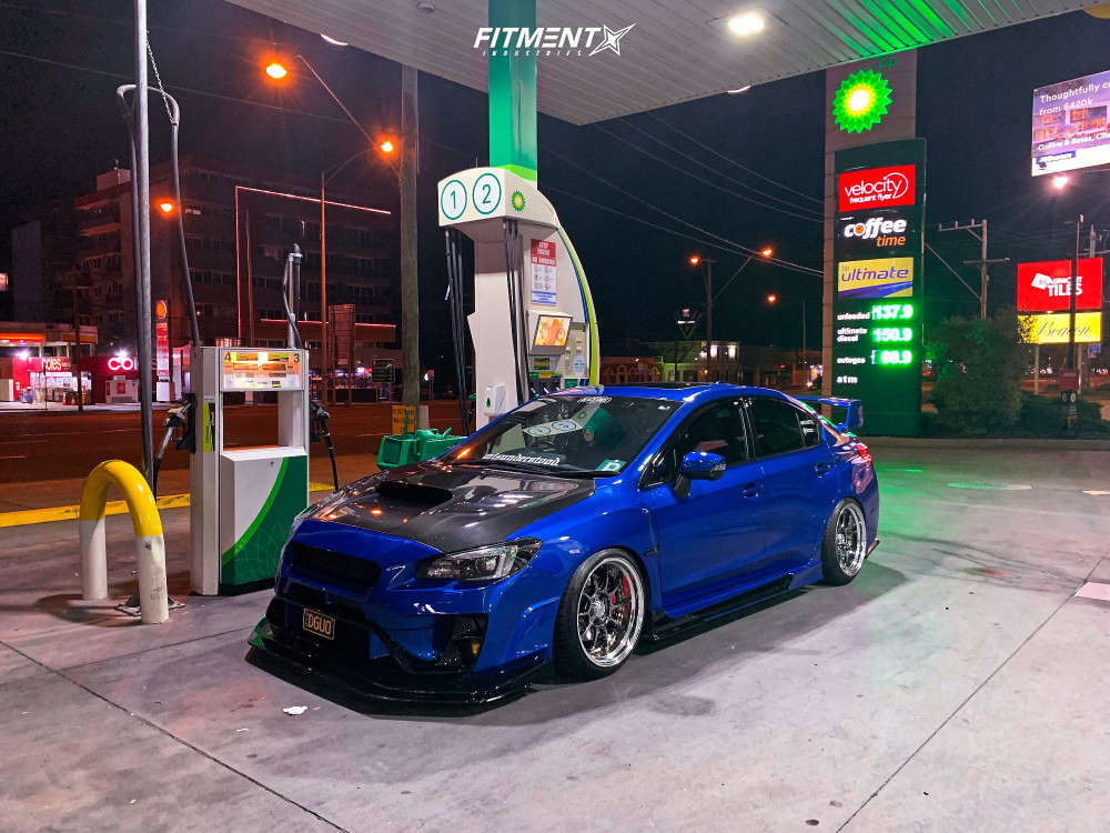 2017 Subaru WRX Premium with 18x9.5 SSR Sp5 and Michelin 225x40 on ...