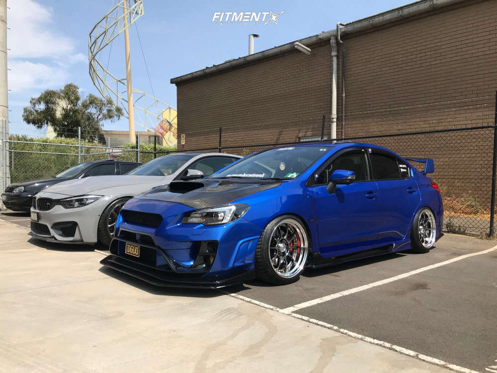 2017 Subaru WRX Premium with 18x9.5 SSR Sp5 and Michelin 225x40 on ...