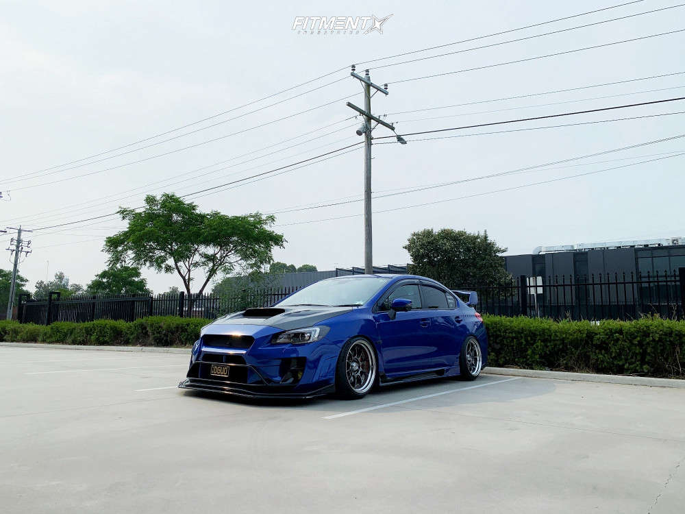 2017 Subaru WRX Premium with 18x9.5 SSR Sp5 and Michelin 225x40 on ...