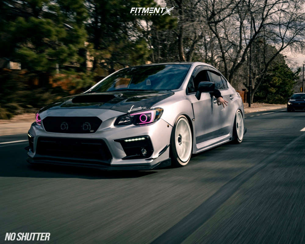 2018 Subaru WRX Base with 18x9.5 Cosmis Racing R1 and Firestone 255x35 ...