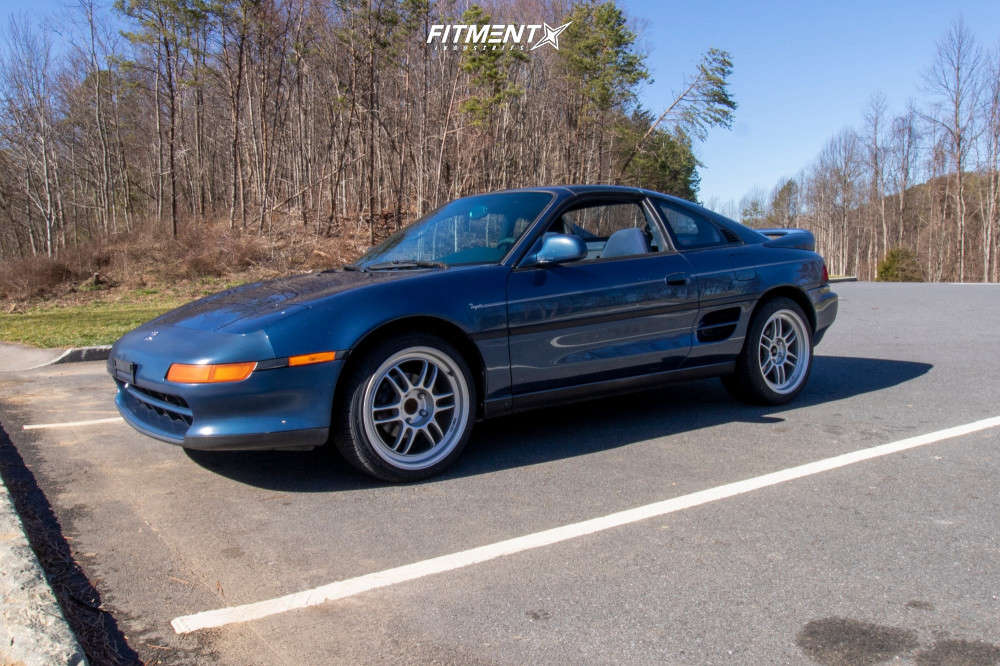 1992 Toyota MR2 Base with 17x8 Enkei RPF1 and Kumho 205x40 on Stock ...