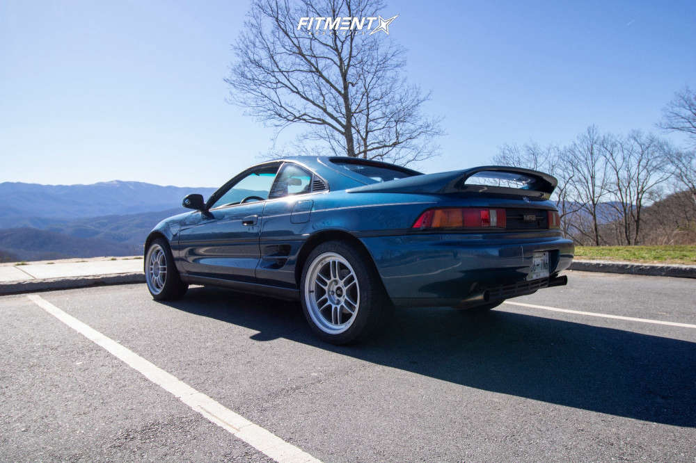 1992 Toyota MR2 Base with 17x8 Enkei RPF1 and Kumho 205x40 on Stock Suspension | 911541 ...