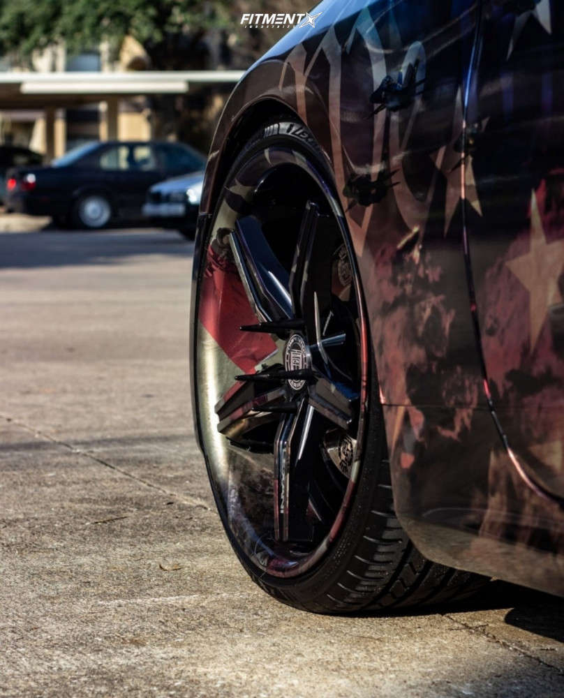 2015 Hyundai Genesis Coupe 3.8 with 20x10 Lexani Fiorano and Lexani ...