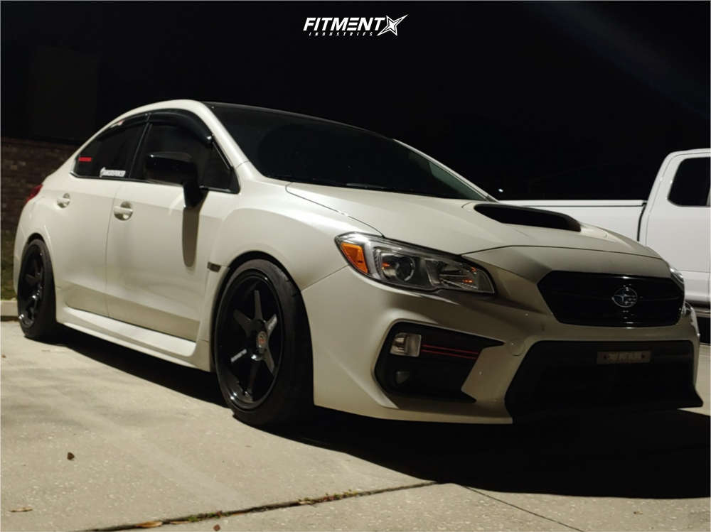 2019 Subaru WRX Base with 18x9.5 Traklite Drive and Firestone 245x40 on ...