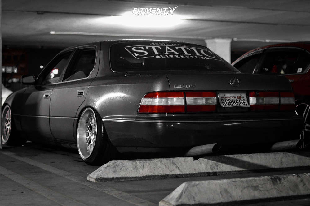 1991 Lexus LS400 Base with 18x9.5 ESR Sr05 and Nankang 215x35 on ...