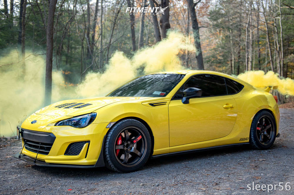 2017 Subaru BRZ Premium with 17x9 Rays Engineering 57cr and Federal ...