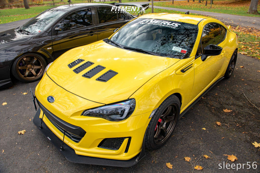 2017 Subaru BRZ Premium with 17x9 Rays Engineering 57cr and Federal ...