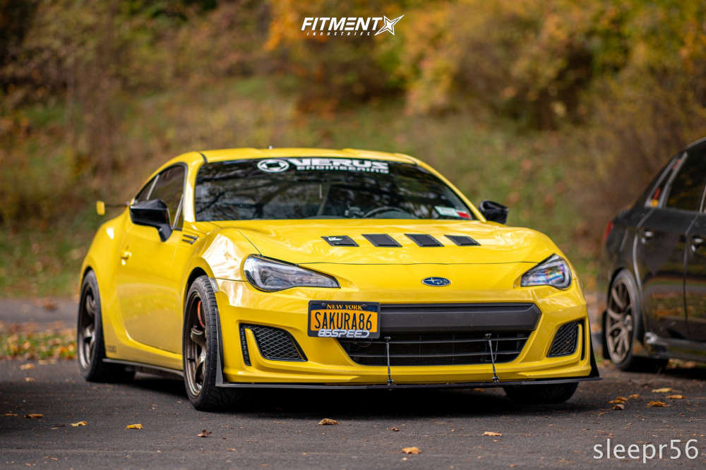 2017 Subaru BRZ Premium with 17x9 Rays Engineering 57cr and Federal ...