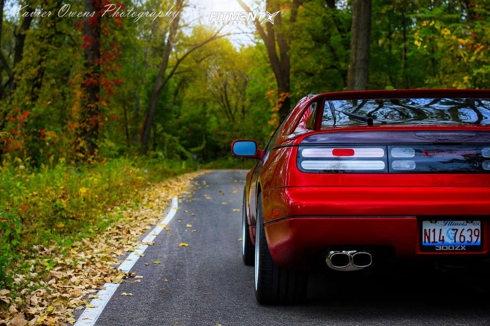1990 Nissan 300ZX Base with 18x9.5 Miro Type 398 and Michelin 265x35 on ...