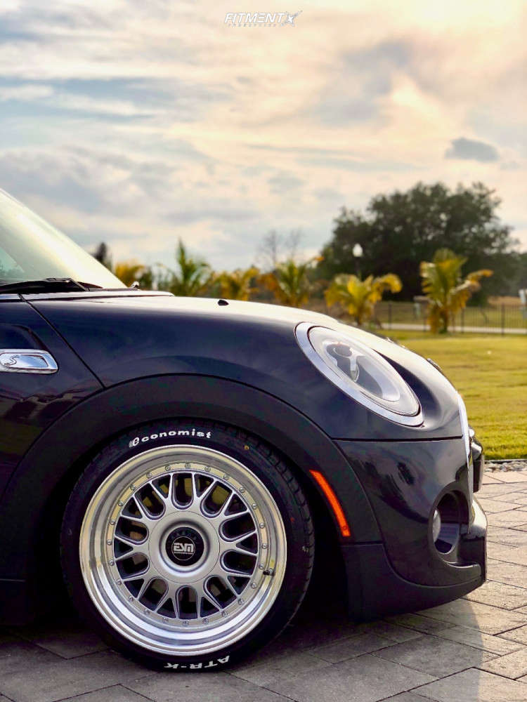 2014 Mini Cooper S with 17x8.5 ESM 002r and Achilles 195x40 on ...