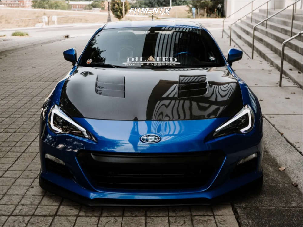 2013 Subaru BRZ Premium with 18x8.5 Aodhan Ds07 and Federal 215x40 on ...